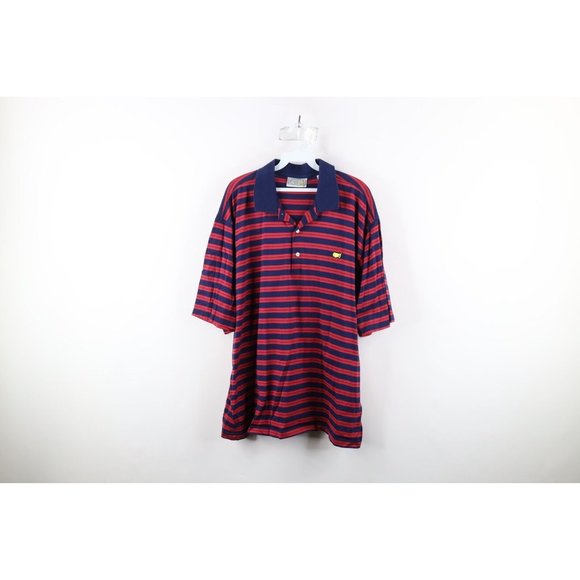 Vintage | Shirts | Vintage 9s Augusta The Masters Mens Xl Striped Color ...